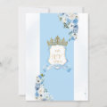 Princess Castle Light Blue Cinderella Quinceanera Invitation | Zazzle