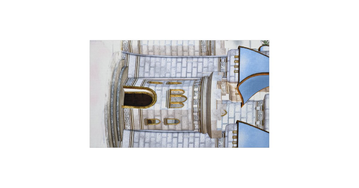 Princess Castle Photo Booth Backdrop | Zazzle