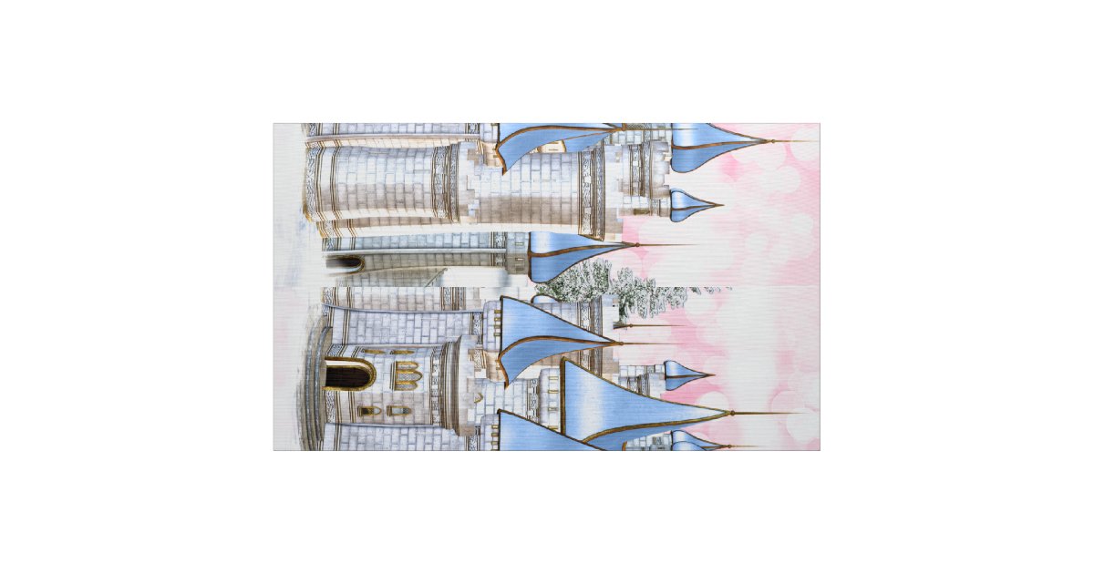 Princess Castle Photo Booth Backdrop | Zazzle