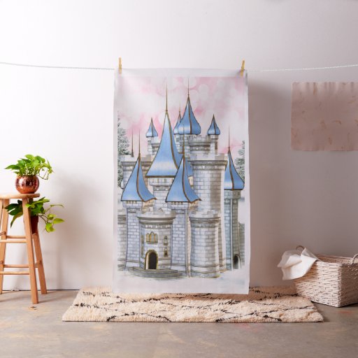 Princess Castle Photo Booth Backdrop | Zazzle