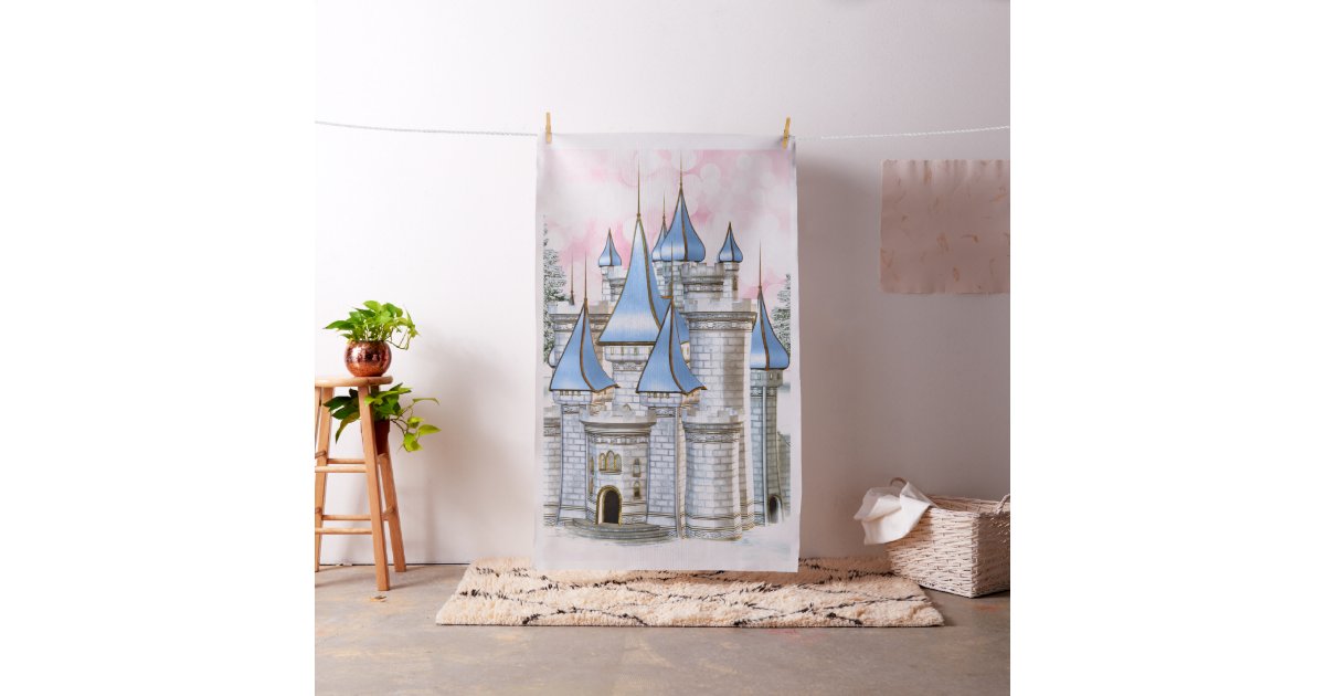 Princess Castle Photo Booth Backdrop | Zazzle
