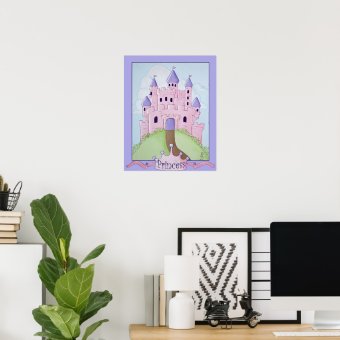 Princess Castle Poster | Zazzle