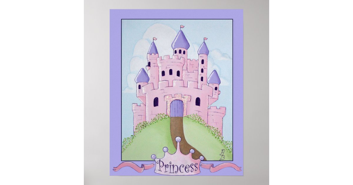 Princess Castle Poster | Zazzle