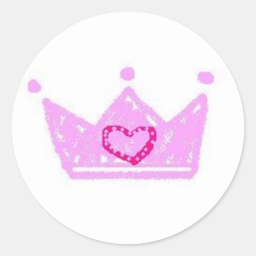 princess crown sticker | Zazzle