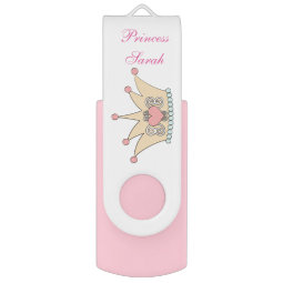 Princess Crown USB Drive | Zazzle