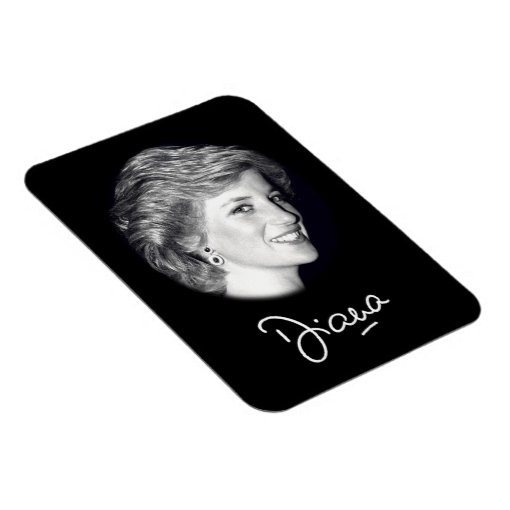 Princess Diana autograph Magnet | Zazzle