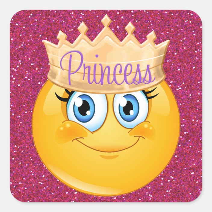 Princess Face Sticker - SRF | Zazzle.com