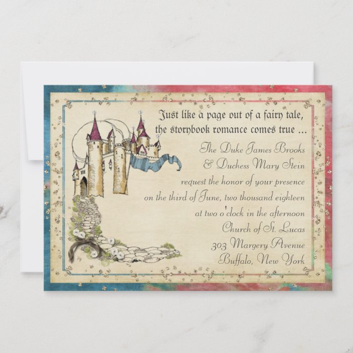 Princess Fairy Tale Invitations | Zazzle.com