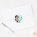 Princess Jasmine Classic Round Sticker | Zazzle