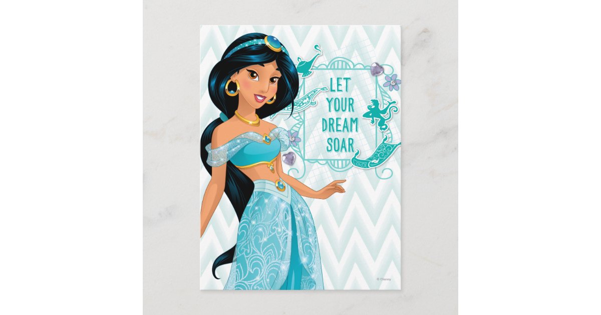 Princess Jasmine Postcard | Zazzle