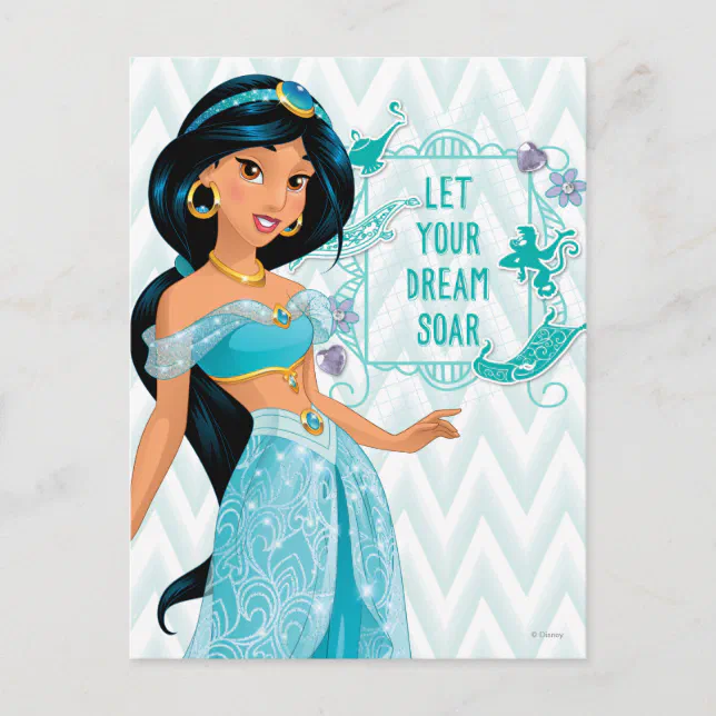 Princess Jasmine Postcard | Zazzle