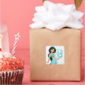 Princess Jasmine Square Sticker | Zazzle