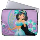 Princess Jasmine with Feathers & Flowers Laptop Sleeve | Zazzle