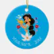 Princess Jasmine With Magic Lamp Ceramic Ornament | Zazzle