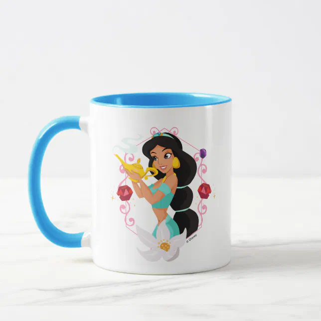 Princess Jasmine With Magic Lamp Mug | Zazzle