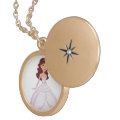 Princess Locket Necklace for Girls | Zazzle