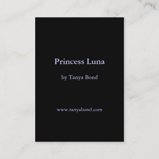 Princess Luna Business Card | Zazzle