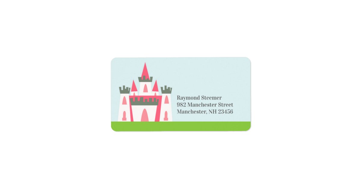 Princess Mailing Labels | Zazzle