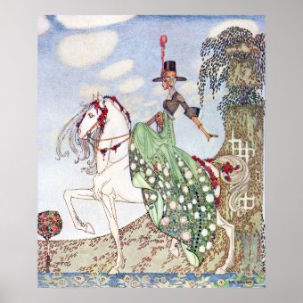 Princess Minon-Minette by Kay Nielsen Poster | Zazzle