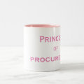 Princess of Procurement Special Female Manager Two-Tone Coffee Mug | Zazzle