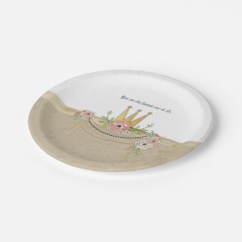 Princess Paper Plates | Zazzle