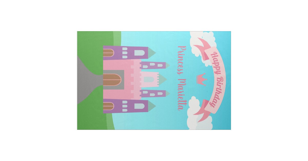 Princess Party Photo Booth Backdrop | Zazzle