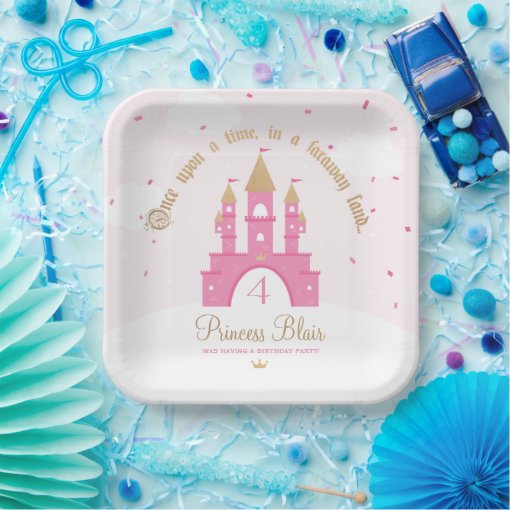 Princess Party Plates | Zazzle