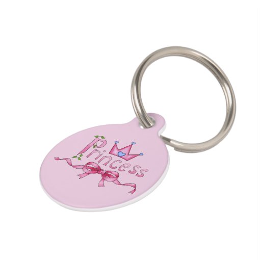 Princess Pet Name Tag | Zazzle