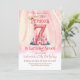Princess Pink Castle Girl Seventh 7th Birthday Invitation | Zazzle