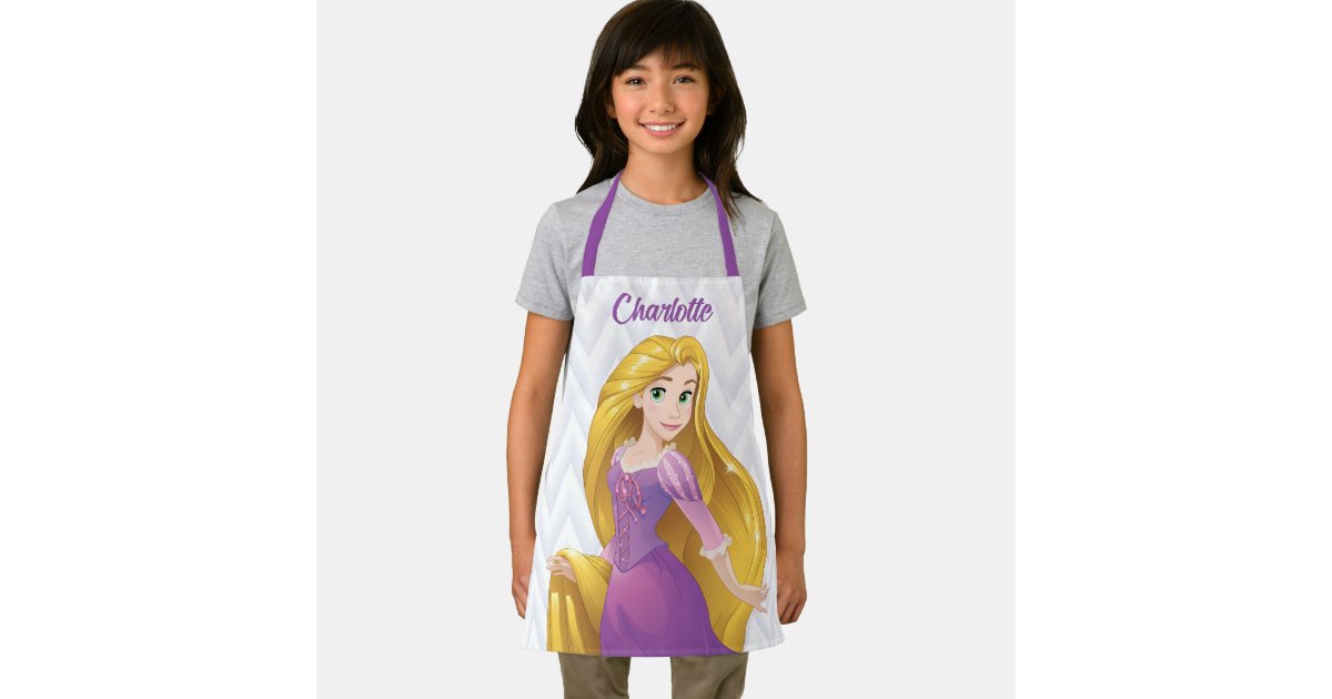 Princess Rapunzel Personalized Apron | Zazzle