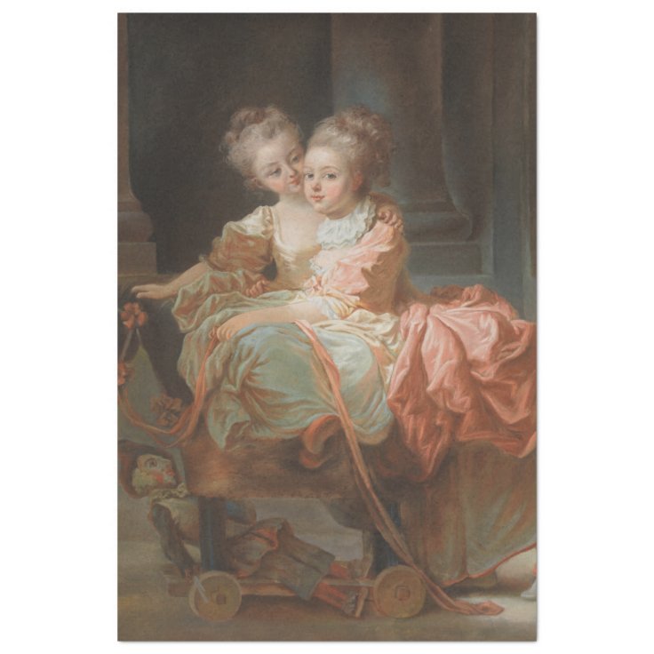 Princess Sisters Decoupage Paper | Zazzle