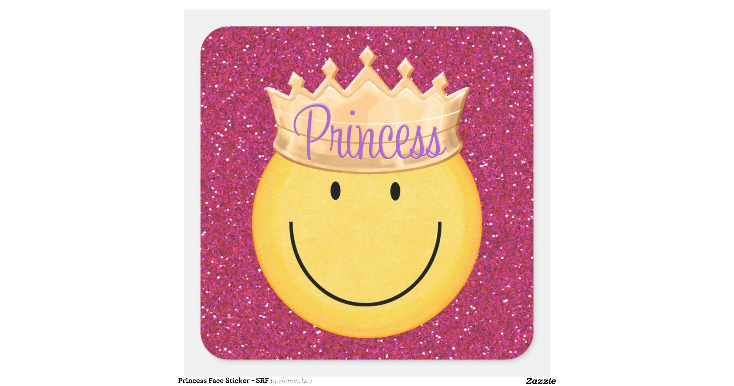 princess_smiley_face_sticker_srf-r109e02e2452e4f148f4ecdd2285f9f1d ...