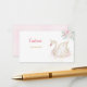 Princess Swan Custom Enclosure Card | Zazzle