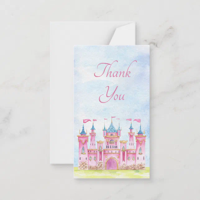 Princess Thank You Note Card | Zazzle