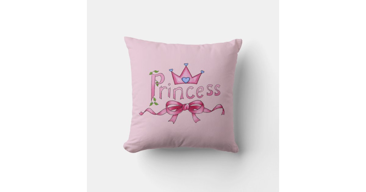 Princess Throw Pillow | Zazzle