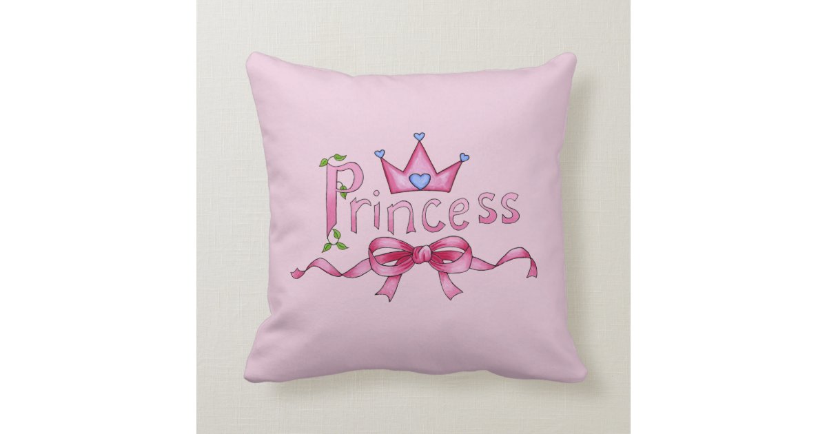 Princess Throw Pillow | Zazzle.com