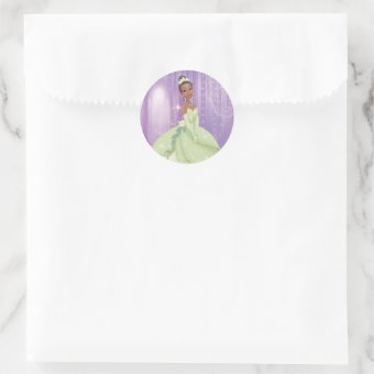 Princess Tiana Classic Round Sticker | Zazzle