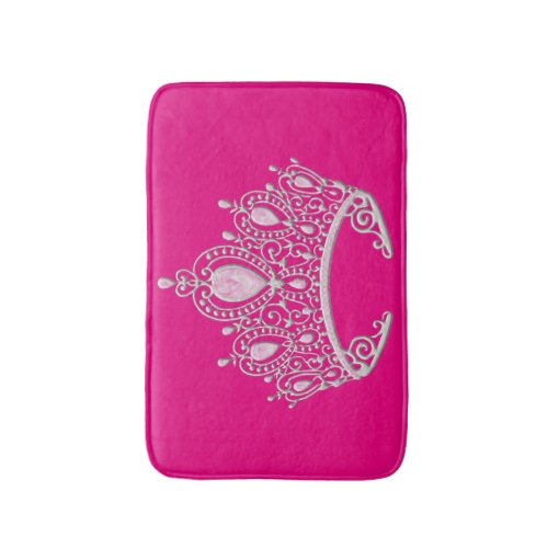Princess Tiara Bath Mat | Zazzle