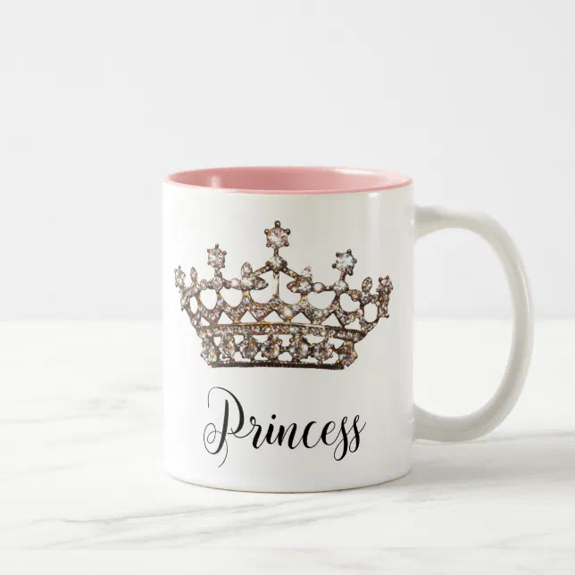 "Princess" Tiara Mug | Zazzle