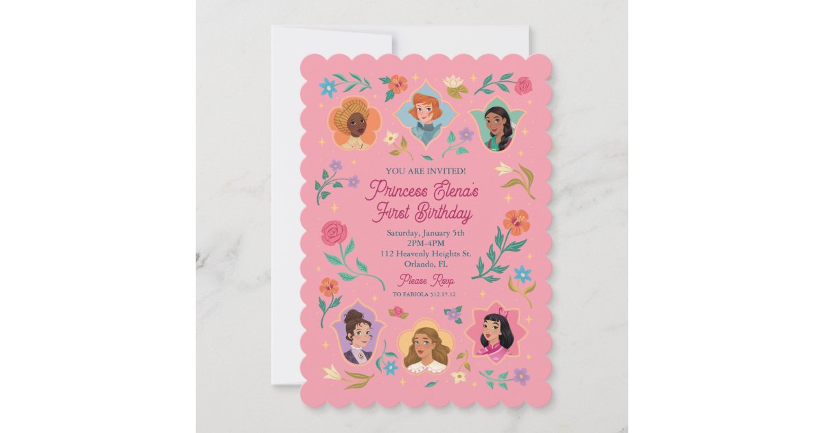 Princesses of Heaven™ Party Invitations | Zazzle