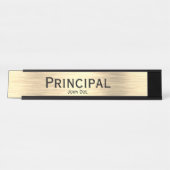 Principal Desk Name Plate | Zazzle