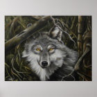 The Watcher wolf Poster | Zazzle.com