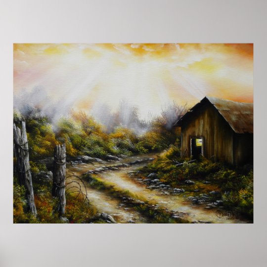 Print Old Dirt Road | Zazzle.com