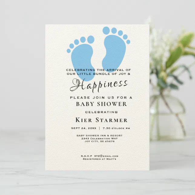 Printable baby shower invites, Custom Shower Invitation | Zazzle