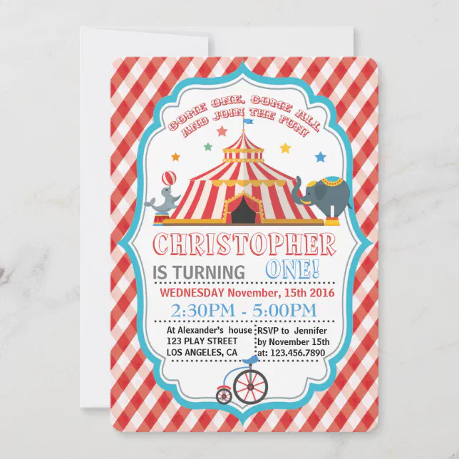 Printable kids party invitations collection | Zazzle