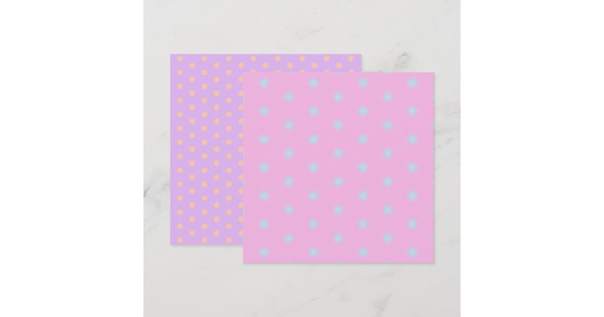 Printable Pastel Rainbow Sunbursts & Stars Paper Invitation | Zazzle