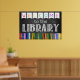 Printable Welcome Library School Sign | Zazzle