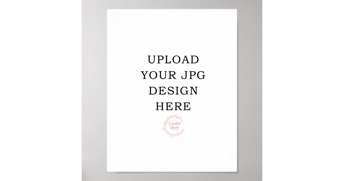 Printed 8x10 Sign | Zazzle