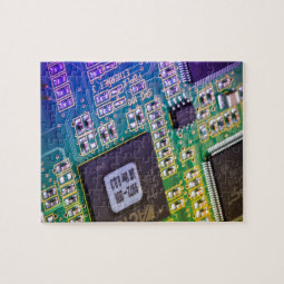 Printed Circuit Board - PCB Jigsaw Puzzle | Zazzle