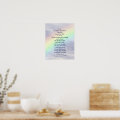 'Prism of rainbows' poem art Poster | Zazzle
